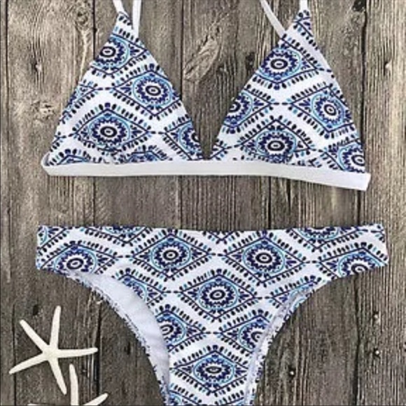 Swim | Boho Chic Print Bikini | Poshmark